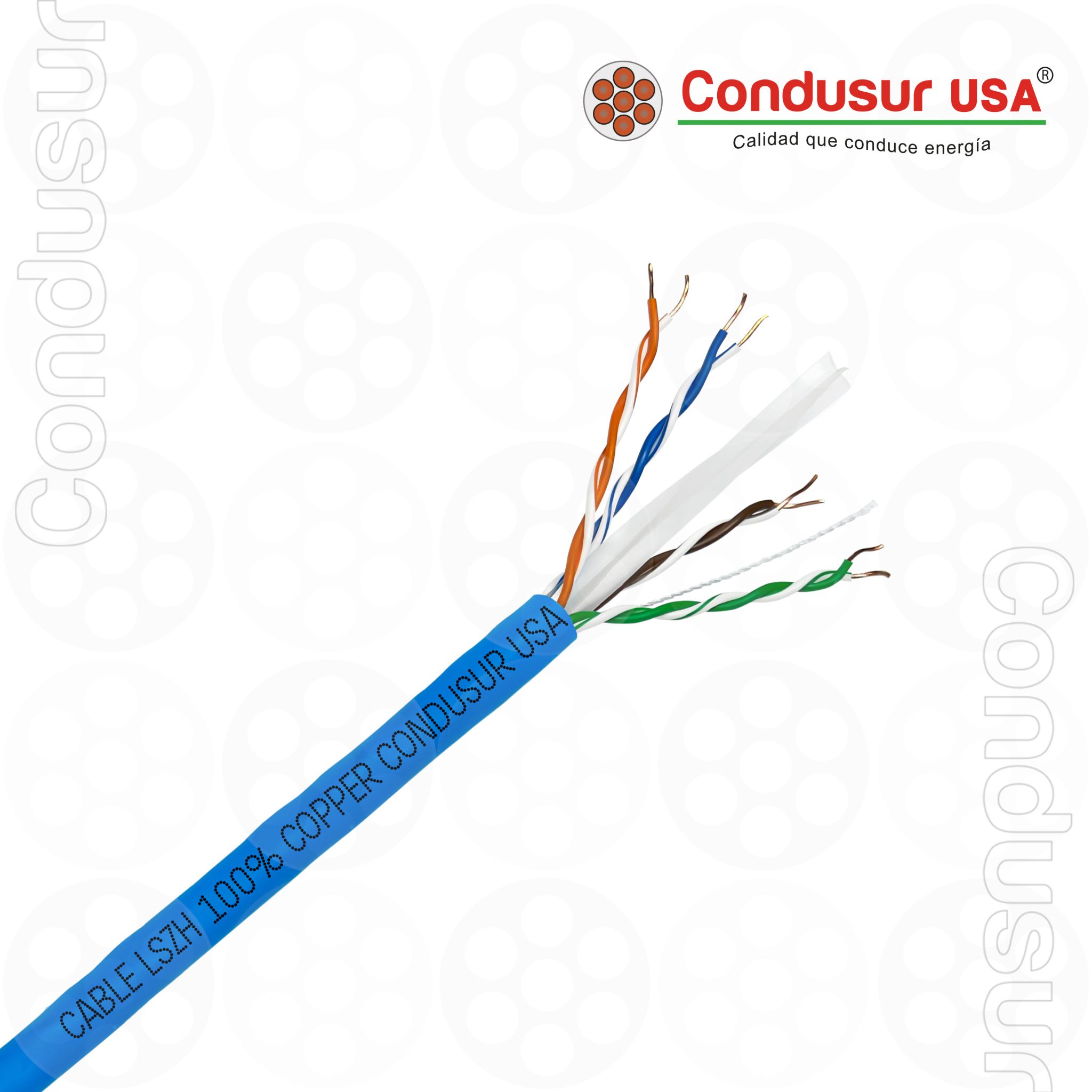 CABLE UTP CAT.6 AZUL COBRE - Grupo Yllaconza